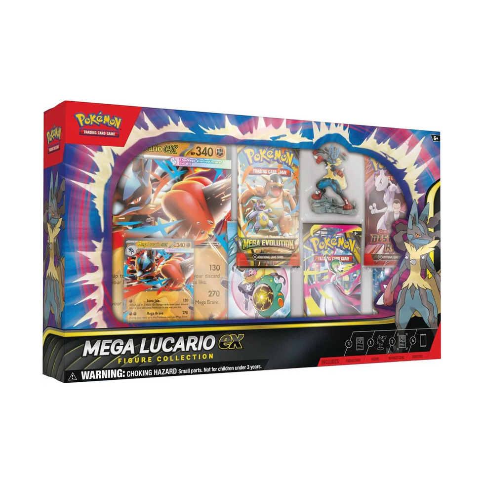 Mega Lucario ex Figure Collection – POKELAGERET.NO