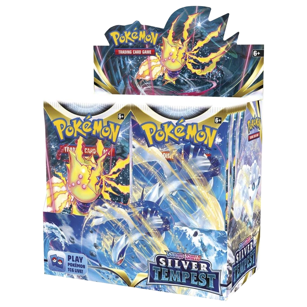 Silver Tempest Booster Box – POKELAGERET.NO